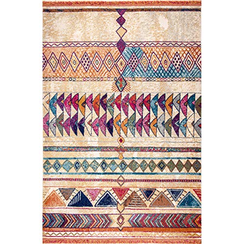 nuLOOM Aztec Atzi Area Rug, 5' x 7' 5", Orange