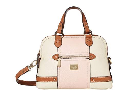 b.o.c. Beechwood Satchel Bone/Blush/Saddle One Size