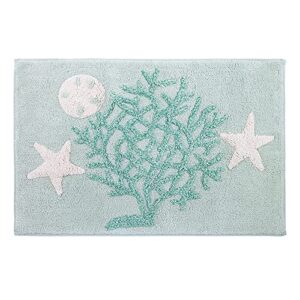 avanti linens – bath mat, decorative bath rug, coastal inspired bathroom decor (beachcomber collection)