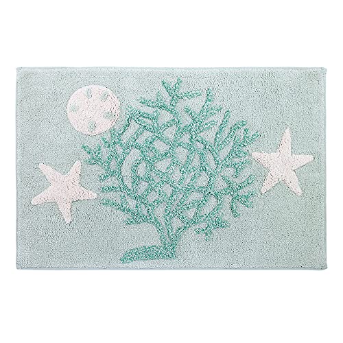 Avanti Linens - Bath Mat, Decorative Bath Rug, Coastal Inspired Bathroom Decor (Beachcomber Collection)