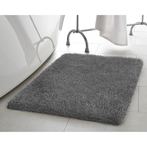 Vista Living Claudia Shag Area Rug 30 in. x 48 in., Charcoal