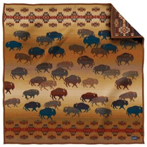 pendleton prairie rush hour wool throw, one size