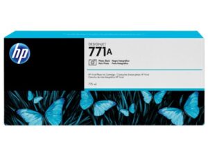 hp b6y21a 771a photo black original ink cartridge