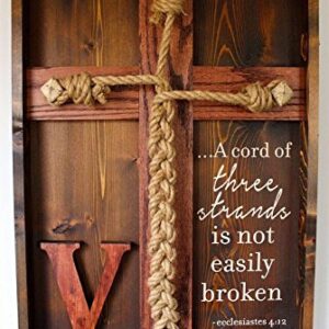 BC Plaxidermy Wedding Unity Ceremony - Tie The Knot Braid w/Ecclesiastes 4:12 Scripture