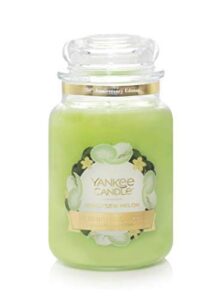 honeydew melon large jar candle,fresh scent