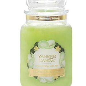 Honeydew Melon Large Jar Candle,Fresh Scent