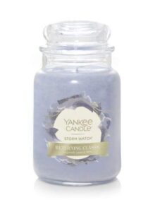 storm watch large jar candle,fresh scent