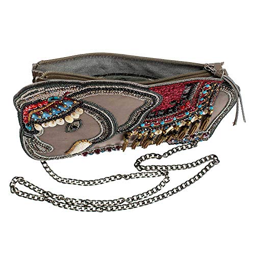 Mary Frances Trunk Show Beaded Crossbody Handbag, Multi