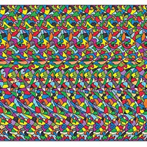 Set of Six 18"x13" Stereogram Posters (Set#2)