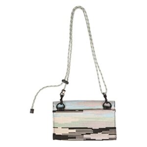 KAVU Islamorada Crossbody Bi Fold Wallet with Rope Strap - Maytide Ikat