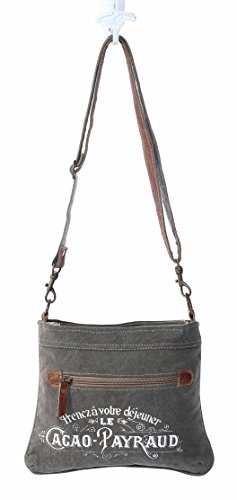 Myra Bag Chateau Cross Upcycled Canvas Bag S-1148