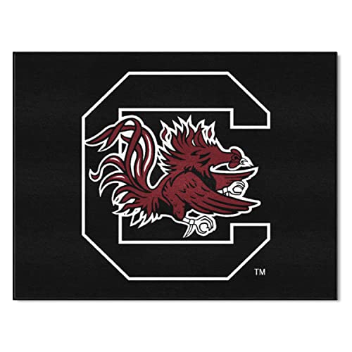 FANMATS 1589 South Carolina Gamecocks All-Star Rug - 34 in. x 42.5 in. Sports Fan Area Rug, Home Decor Rug and Tailgating Mat