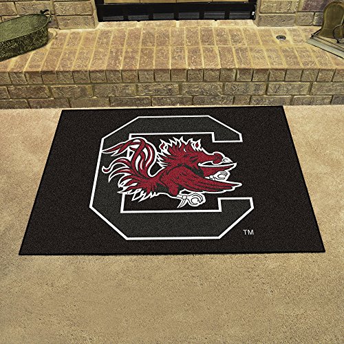 FANMATS 1589 South Carolina Gamecocks All-Star Rug - 34 in. x 42.5 in. Sports Fan Area Rug, Home Decor Rug and Tailgating Mat