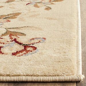 SAFAVIEH Lyndhurst Collection 5'3" x 7'6" Beige LNH325A Traditional Floral Non-Shedding Living Room Bedroom Dining Home Office Area Rug