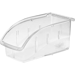 akro-mils 305b1 supply bin 5-1/2-inch x10-7/8-inch x5-1/4-inch clear