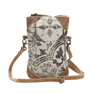 myra bag patterns upcycled canvas crossbody bag s-1157