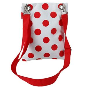 Disney Polka Dot Minnie Mouse Passport Crossbody Bag