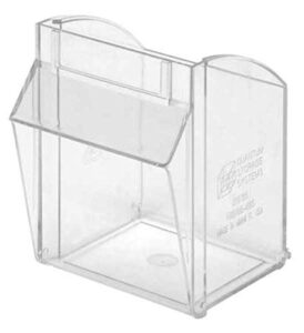 tip-out bin, clear, f/mfr. no. qtb305