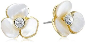 kate spade new york disco pansy stud earrings