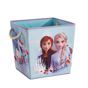 idea nuova frozen 2 square storage bin with handles, set of 2