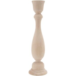 new image group wood bulk candle stick, 9″