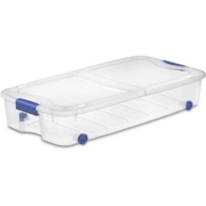 sterilite, 66 qt./62 l ultra storage box, case of 4