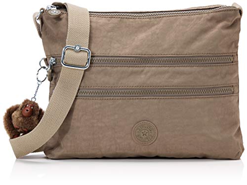 Kipling Alvar, Women’s Cross-Body Bag, Brown (True Beige), 15x24x45 cm (W x H x L)