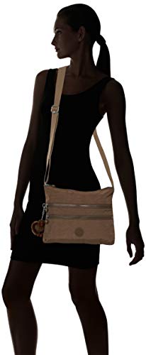 Kipling Alvar, Women’s Cross-Body Bag, Brown (True Beige), 15x24x45 cm (W x H x L)