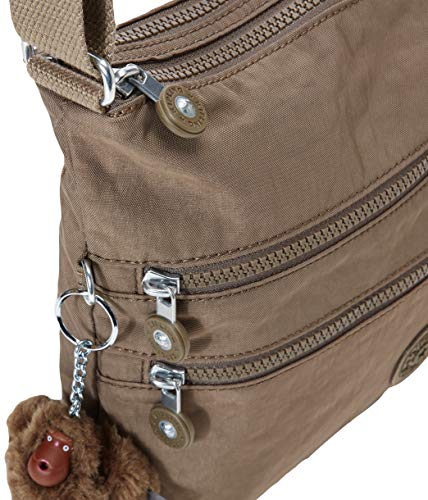 Kipling Alvar, Women’s Cross-Body Bag, Brown (True Beige), 15x24x45 cm (W x H x L)