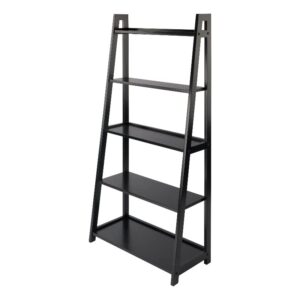 winsome adam shelving, black