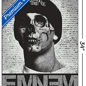 Trends International Eminem - Skull Wall Poster, 22.375" x 34", Premium Unframed Version