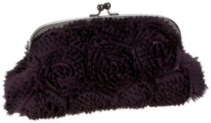 inge christopher dominique clutch,purple,one size