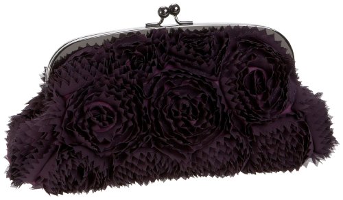 Inge Christopher Dominique Clutch,Purple,one size