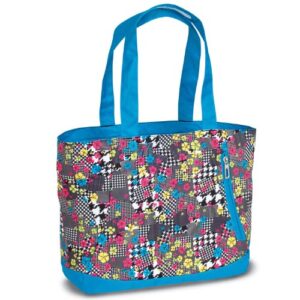 high sierra women’s shelby tote bag, blue pattern, 16 x 14 x 5-inch