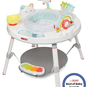 Skip Hop Baby Activity Center: Interactive Play Center with 3-Stage Grow-with-Me Functionality, 4mo+, Silver Lining Cloud