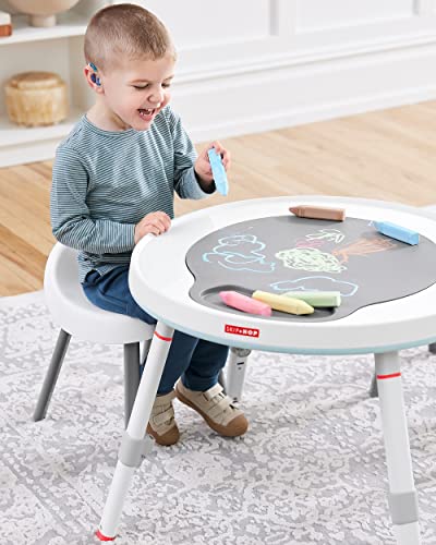 Skip Hop Baby Activity Center: Interactive Play Center with 3-Stage Grow-with-Me Functionality, 4mo+, Silver Lining Cloud