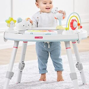 Skip Hop Baby Activity Center: Interactive Play Center with 3-Stage Grow-with-Me Functionality, 4mo+, Silver Lining Cloud