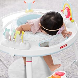 Skip Hop Baby Activity Center: Interactive Play Center with 3-Stage Grow-with-Me Functionality, 4mo+, Silver Lining Cloud