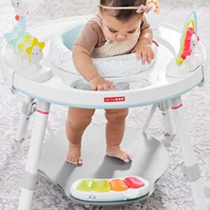 Skip Hop Baby Activity Center: Interactive Play Center with 3-Stage Grow-with-Me Functionality, 4mo+, Silver Lining Cloud