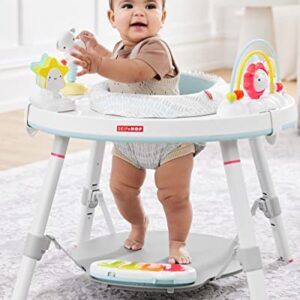 Skip Hop Baby Activity Center: Interactive Play Center with 3-Stage Grow-with-Me Functionality, 4mo+, Silver Lining Cloud