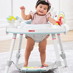 Skip Hop Baby Activity Center: Interactive Play Center with 3-Stage Grow-with-Me Functionality, 4mo+, Silver Lining Cloud