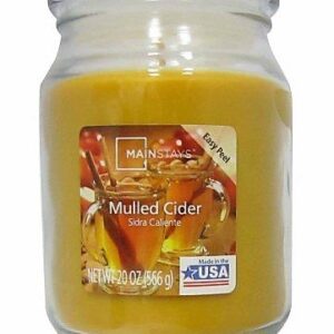 Mainstays 20 oz Candle, Mulled Cider