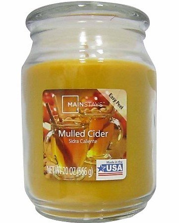 Mainstays 20 oz Candle, Mulled Cider