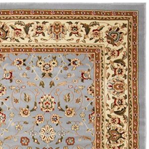 SAFAVIEH Lyndhurst Collection 2'3" x 4' Light Blue/Ivory LNH312B Traditional Oriental Non-Shedding Living Room Bedroom Accent Rug