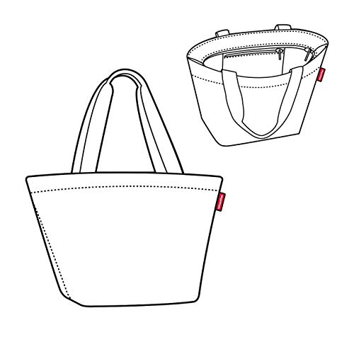 reisenthel shopper M dots – Spacious shopping bag and classy handbag in one - Made of water-repellent material