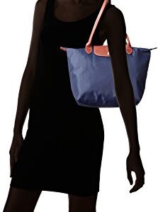 Longchamp Le Pliage Tote Shoulder Bag, Navy Blue, Medium