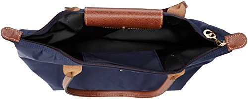 Longchamp Le Pliage Tote Shoulder Bag, Navy Blue, Medium