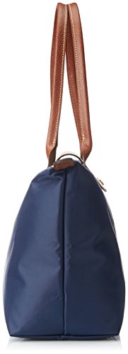 Longchamp Le Pliage Tote Shoulder Bag, Navy Blue, Medium