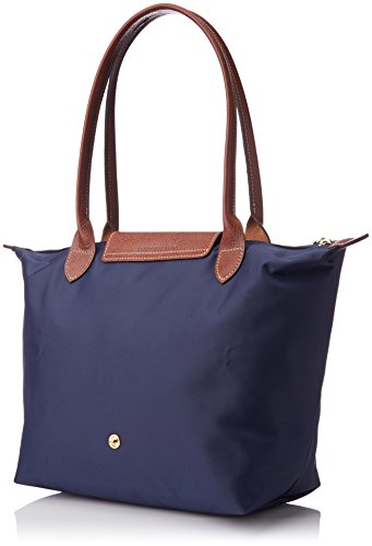 Longchamp Le Pliage Tote Shoulder Bag, Navy Blue, Medium