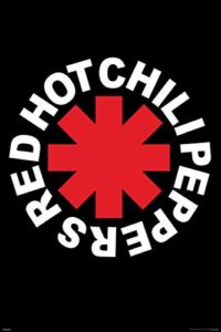 red hot chili peppers (logo) music poster print 24×36